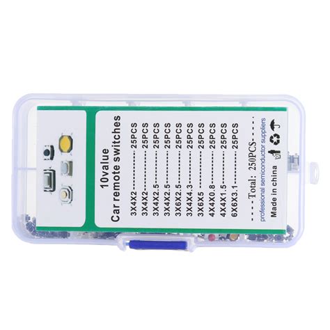 Pcs Types Tactile Push Button Touch Switch Remote Keys Button Microswitch