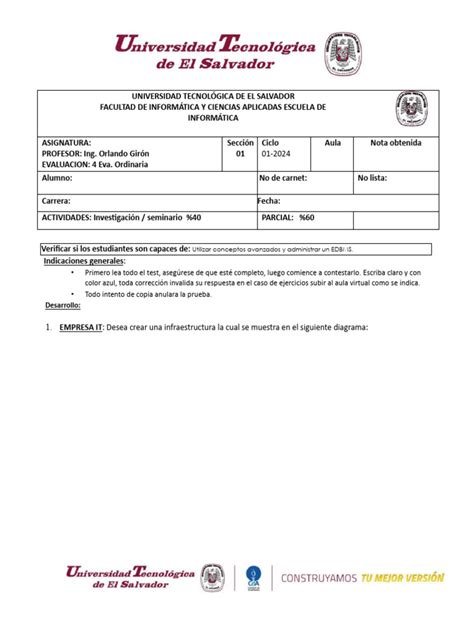 Parcial 4 Bas2 Pdf Bases De Datos Servidor Sql De Microsoft