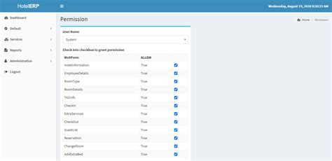 Hotel Management System Vb Asp Net Ajax Multiple Tax Gst By Linkbirdtech
