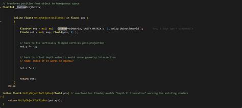 Shadows Poking Through Viewmodel Shader Unity Engine Unity Discussions