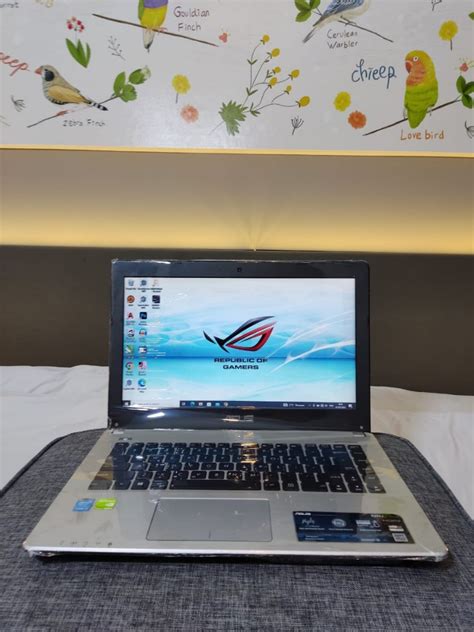 Ram Gb Ssd Gb Laptop Gaming Desain Asus X Jn Core I Dual Vga Nvidia Murah