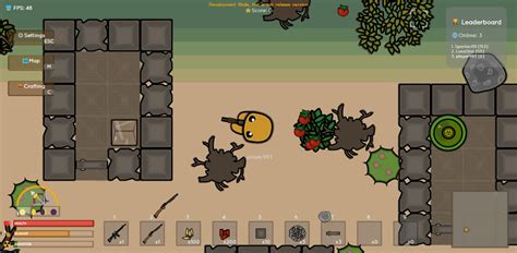 Html And Javascript Io Survival Game Written Without Any Libraries R