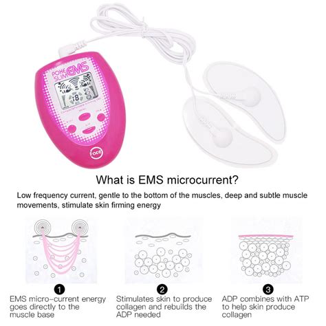 Badu Bg Електрически Ems масажор за лице Устройство за повдигане на лицето Мускулен стимулатор