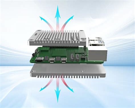 EDATEC Pi Fanless Case Open