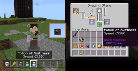 Minecraft Potion Of Swiftness
