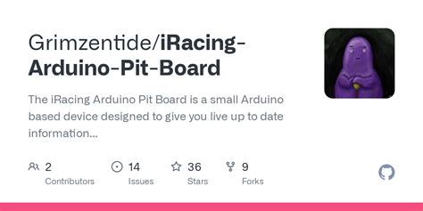 Github Grimzentideiracing Arduino Pit Board The Iracing Arduino Pit