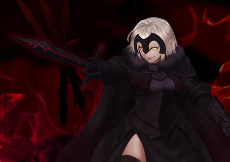 Jeanne D Arc Alter Avenger Fate Grand Order Wallpaper HD Anime 4K Wallpapers Images And