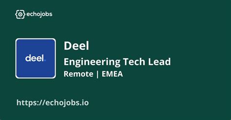 Deel Is Hiring Engineering Tech Lead Payroll Javascript Remote