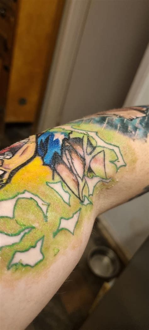 Elbow Ditch Healing Advice For Labour Worker Rtattooadvice
