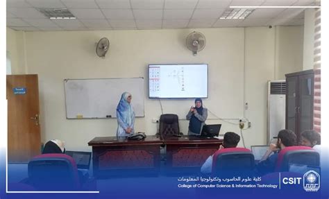 The College Of Computer Science And Information Technology Organized A Training Workshop Titled