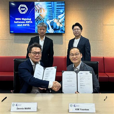 Strengthening Global Workforce Development Amta And Awta Sign Mou Amta