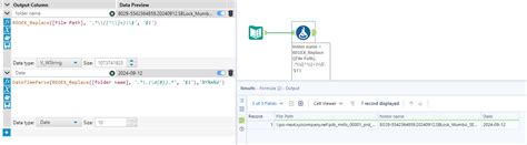 Solved Extract Folder Name And Date Alteryx Community