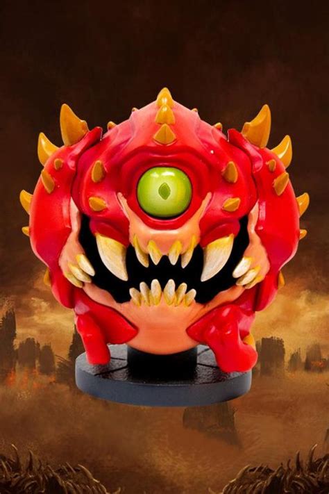 Mini Cacodemon 3 Statue Development Plus Inc Video Game Junk