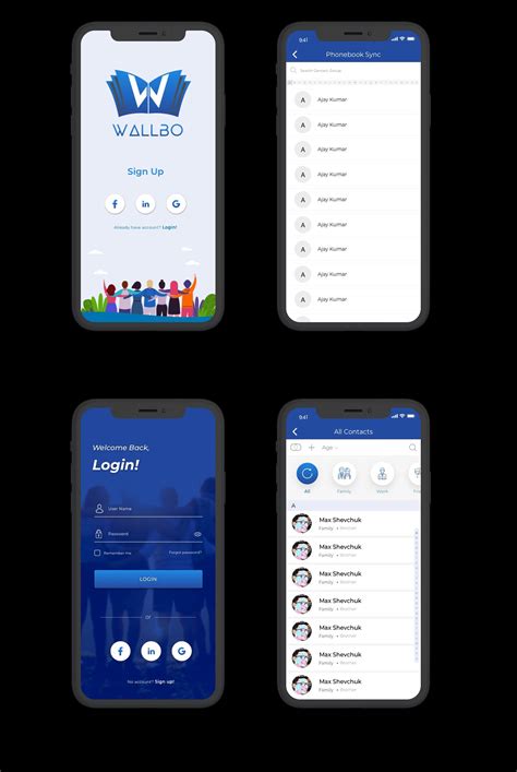 Profiling App On Behance