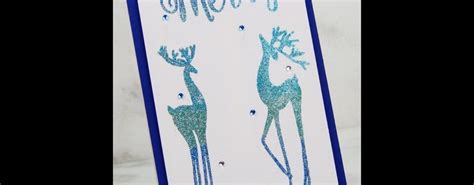 unity quick tip ombre glitter effect with versamark ink glitters unity blog