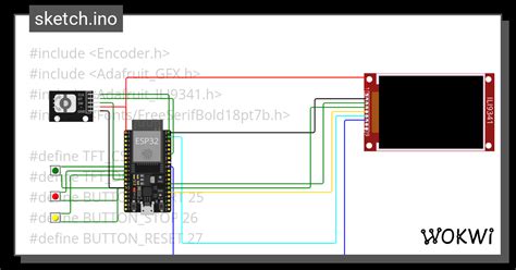 Esp32 Tft Ili9341 32 Pushbutton Copy Wokwi Esp32 Stm32 Arduino