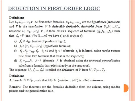 First-order (predicate) Logic - ppt download