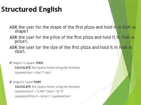Structured English Pseudocode Tabel Keputusan Pengampu Dr A