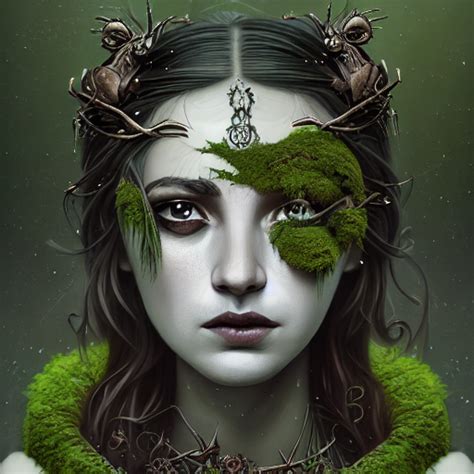 Forest Nymph Creature Rendered By Stable Diffusion Image Generation Ai