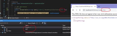 C Api Controller Accepting A Collection Of Guids An Empty Guid Is