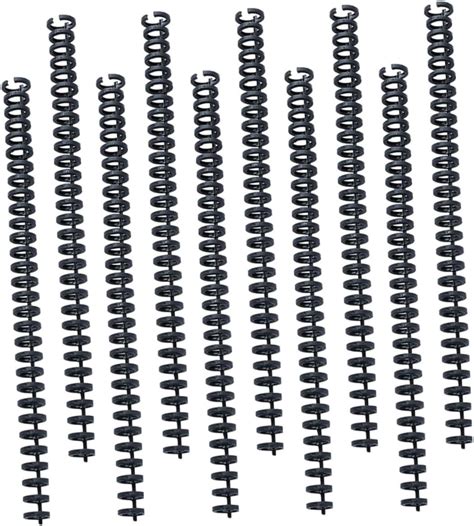 Gririw 10pcs Spiral Binding Coils For Notebook Binding