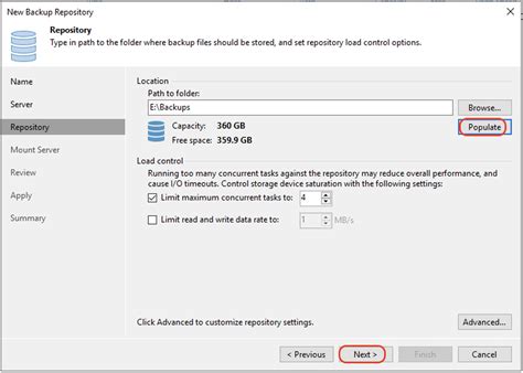 create a backup job in veeam v12 to backup to wasabi using a scale out