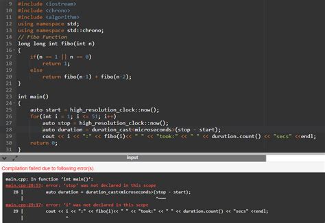 Solved I Need Help Measuring The Execution Time For My Chegg Com