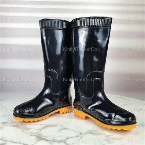 Rubber Boots Sex Etsy