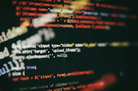 Premium Photo Software Developer Programming Code Abstract Computer