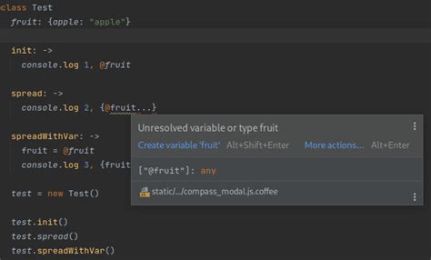 Syntax Coffeescript Cant Use Spread Operator With Class Fields