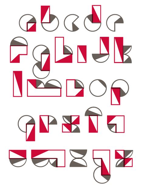 Shapes Font 2 Images Behance