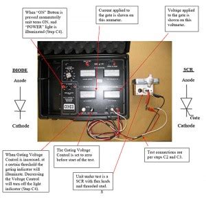 DEMO SCR DIODE TESTER CEHCO