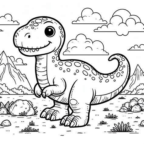 놀라운 공룡들을 만나는 시간 다채로운 공룡 색칠공부 25종 키즈위키