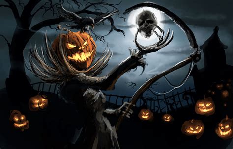 Halloween Scenery Wallpapers Top Free Halloween Scenery Backgrounds WallpaperAccess