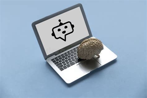 Chatbot Concept Conversation With Robotai Assistant Support And Faq Concept Stock Image