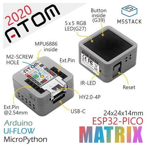 m5stack esp32 matrix 3dsvet eu arduino spletna trgovina spletna