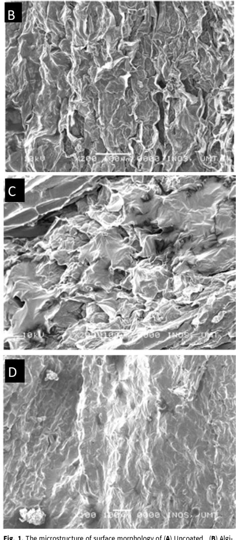 Figure 1 From Surface Modification Via Alginate Based Edible Coating