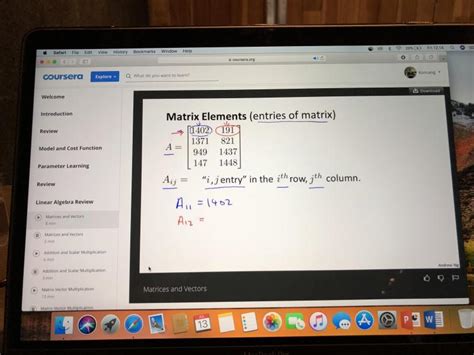 Dr Komang Aryasa On Linkedin Machine Learning With Andrew Ng Coursera