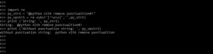 NLTK Remove Punctuation How To Remove Punctuation With NLTK