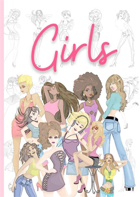 Amazon com Coloriage Girls Superbe cahier de coloriage I Idée cadeau pour les femmes et les