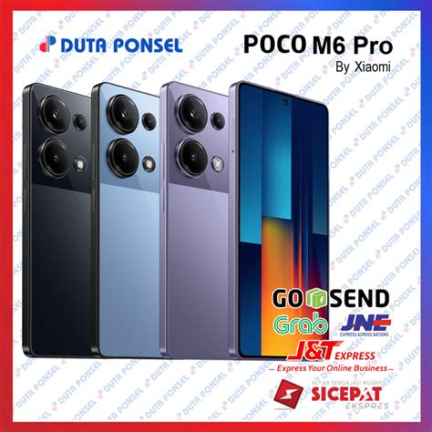 Jual Xiaomi Poco M6 Pro 8 256 GB Garansi Resmi Shopee Indonesia