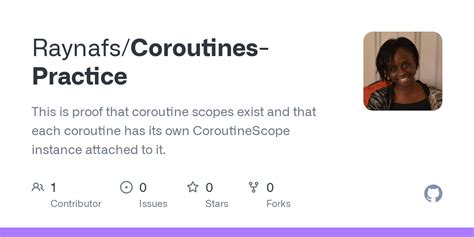 Github Raynafscoroutines Practice This Is Proof That Coroutine