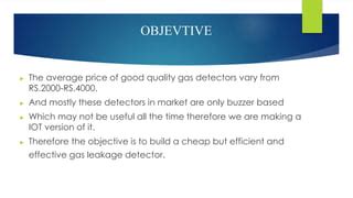 Iot Based Gas Leakage Detection And Control Pptx Internet Of Things Internet
