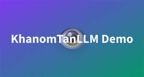KhanomTanLLM Demo A Hugging Face Space By Wannaphong
