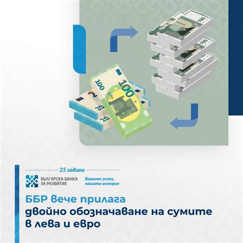 ББР въвежда двойно обозначаване на сумите вече ще виждате стойностите в лева и евро 🪙 📄