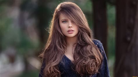 Обои Девушки Брюнетки Шатенки обои для рабочего стола фотографии девушки брюнетки