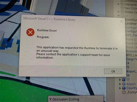 Runtime Error Unity Engine Unity Discussions
