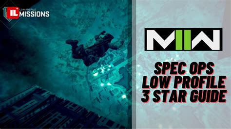 Mw2 Spec Ops Low Profile 3 Star Guide Item Level Gaming