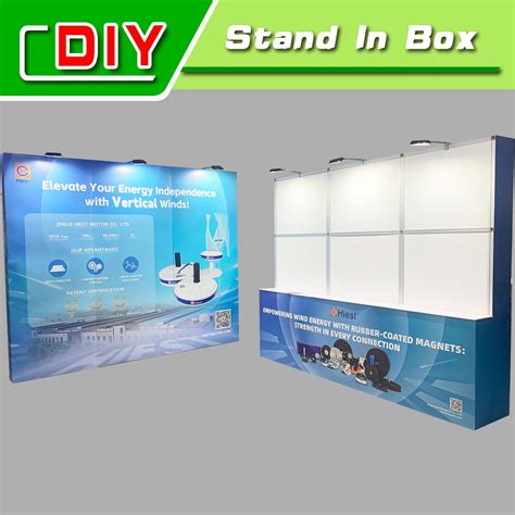 Portable Modular Easy Installation Exhibition Backdrop Trade Show Display Back Wall Pvc Display