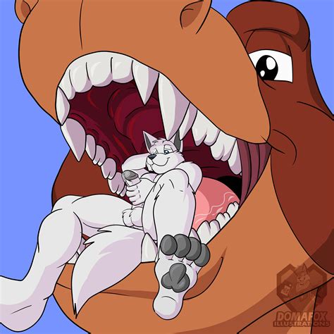 Rule 34 11 Anthro Canid Canine Canis Dinosaur Domafox Furry Hi Res